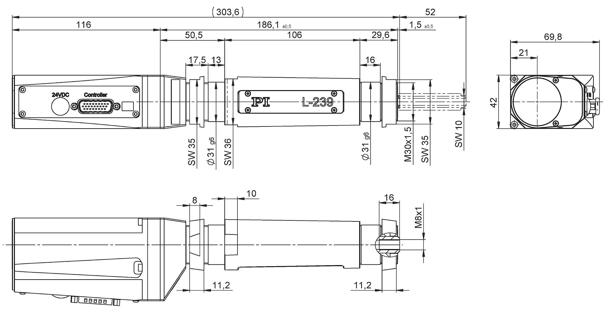 L-239 Hochlast-Linearaktor