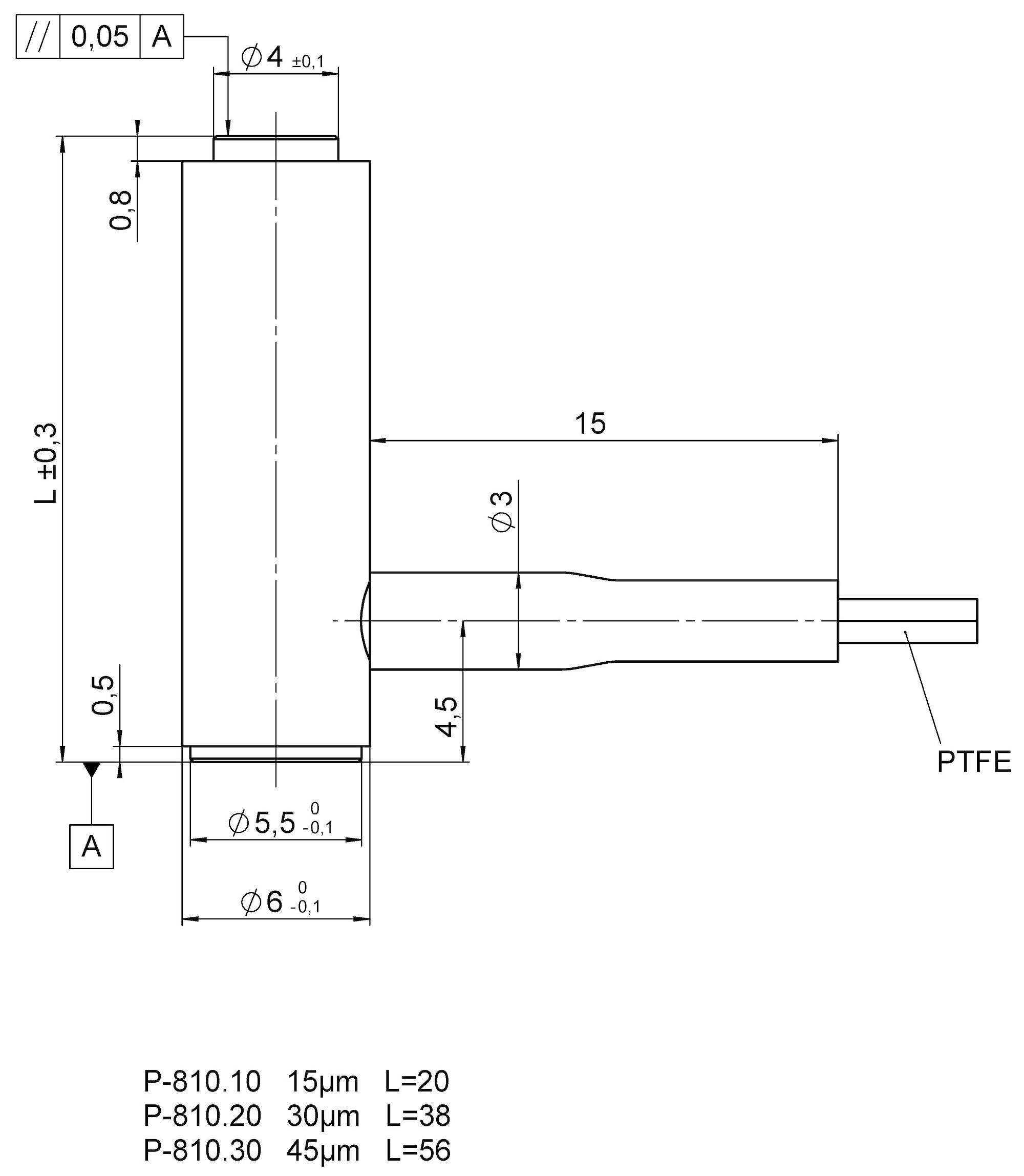 P-810 • P-830 Piezoaktoren